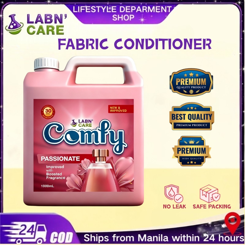 LABN' CARE comfy liquid Fabric Conditioner, Fabcon, Household laundry ...