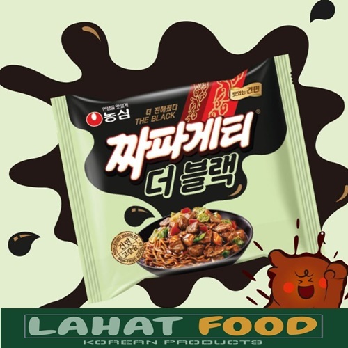 NONGSHIM JJAPAGHETTI THE (BLACK) 116G 1PC LAHAT FOOD | Shopee Philippines