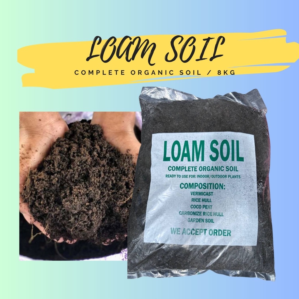 High-Grade Garden Soil Mix – Loam Type (8–9kg) | Shopee Philippines