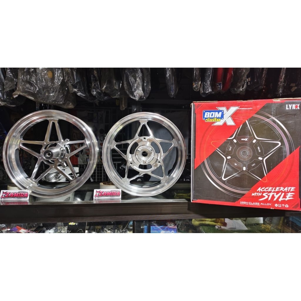 BOM X STAR MAGS( LYNX) 13s YAMAHA NMAX V1 / NMAX V2 / NMAX V2. 1 / NMAX ...