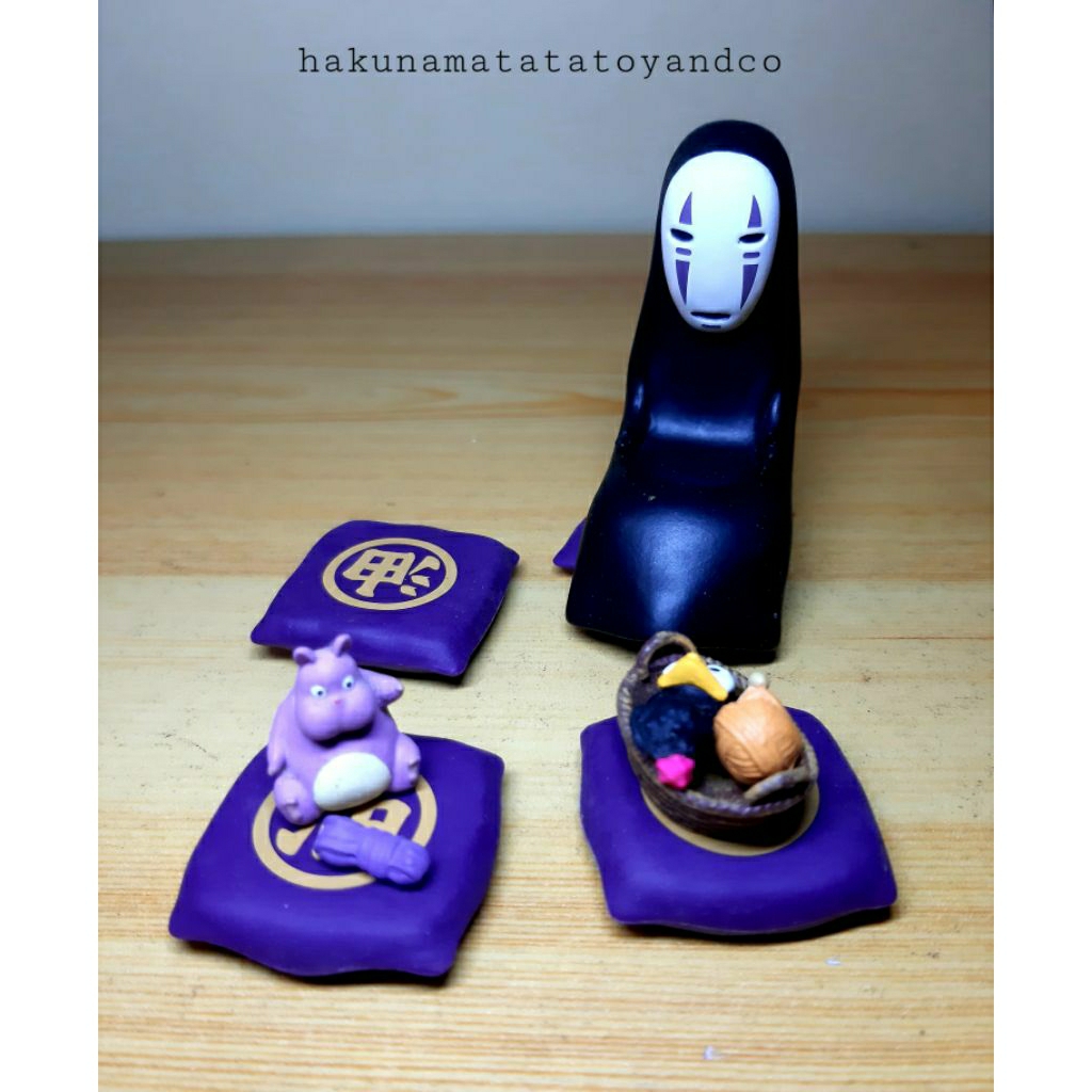Studio Ghibli Spirited Away Kaonashi Knitting Figure Set ( no box ...