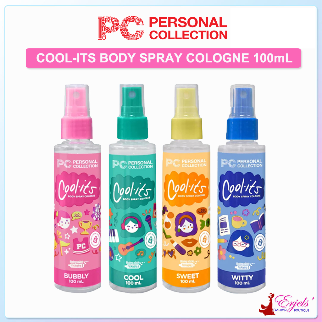 PC Personal Collection Cool-its Body Spray Cologne 100mL | Shopee ...