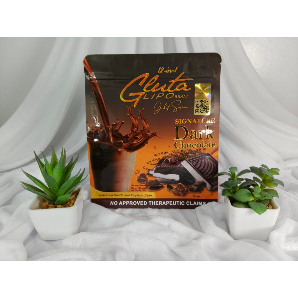 Gluta Lipo - Dark Chocolate | Shopee Philippines