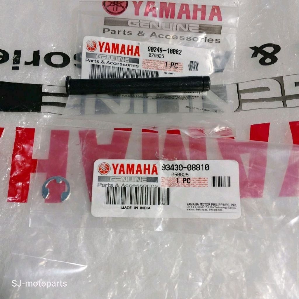 Yamaha Genuine Parts Center Stand Shaft And Circlip Lock For Mio 1-4 ...