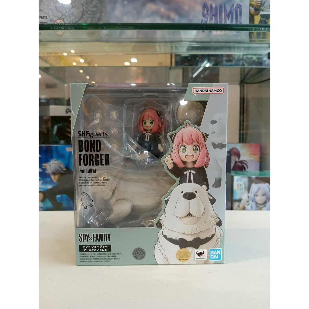 Bandai Spirits S.H.Figuarts Bond Forger with Anya Forger action figure ...