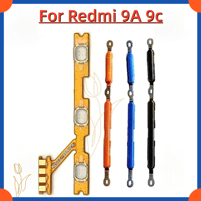 Power on off switch volume button flex for Xiaomi Redmi 9A 9C | Shopee ...