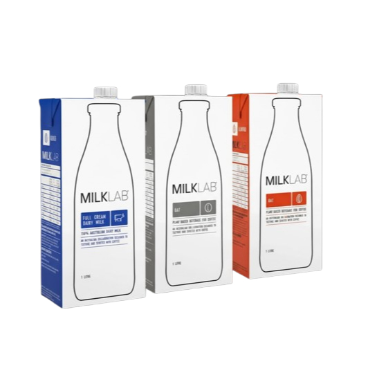 Milklab Products - Full Milk, Almond and OatMilk 1L - Premium Barista ...