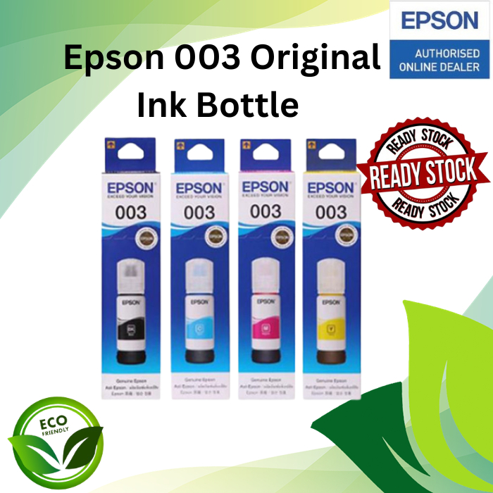 100% Original Dye Epson 003 ink Filling ink L3210 L1110 L3110 L3120 ...