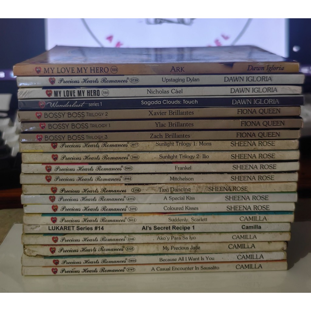 Tagalog pocketbooks / Precious Heart Romance / PHR / Camilla / Sheena ...