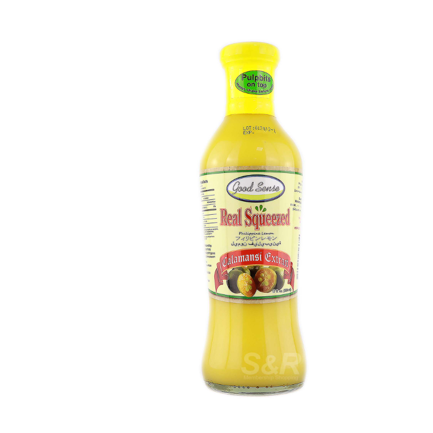 Good Sense Real Squeezed Philippine Lemon Calamansi Extract 500mL ...