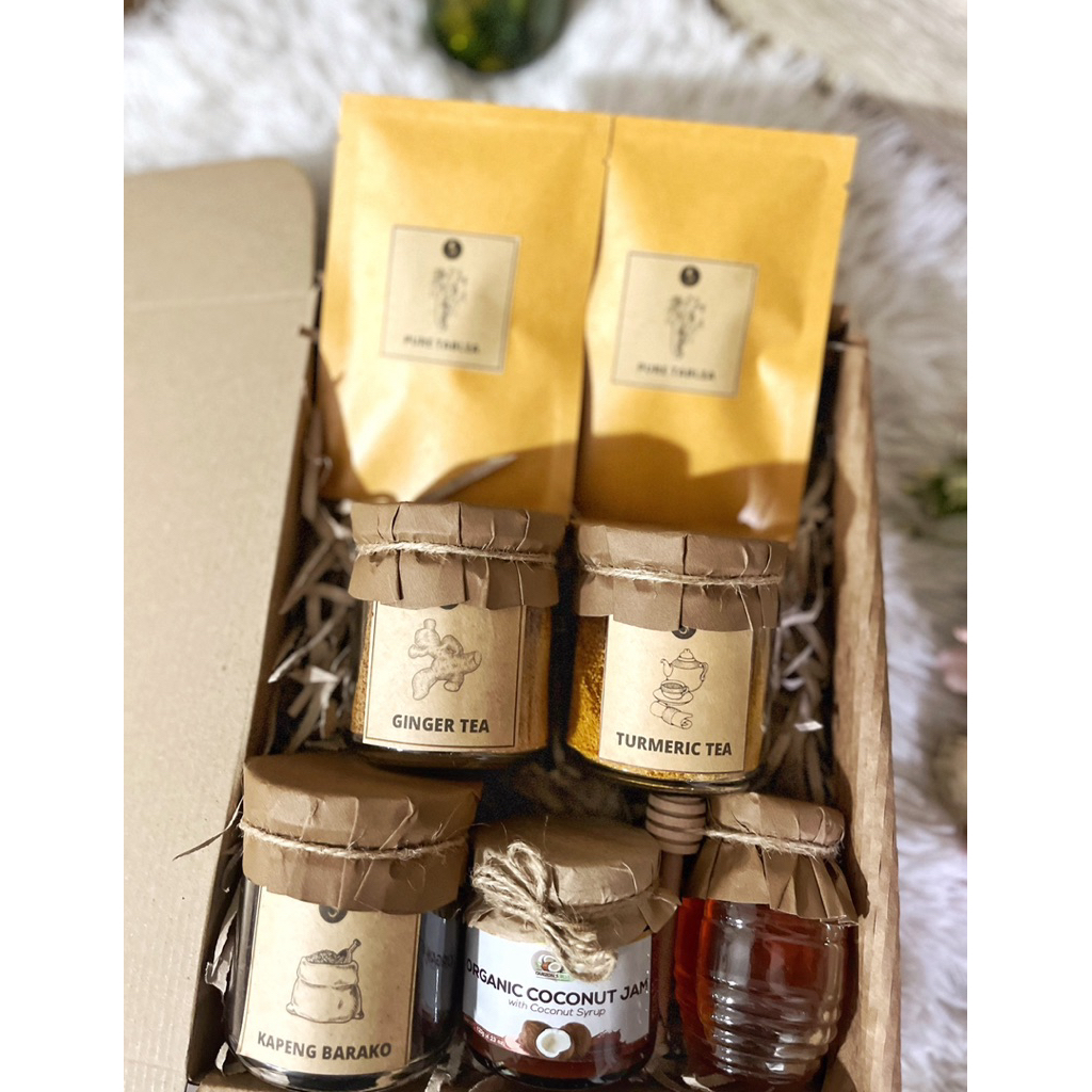 Siesta Gift Set (Teas, Coffee, Honey, & Coco Jam) | Shopee Philippines