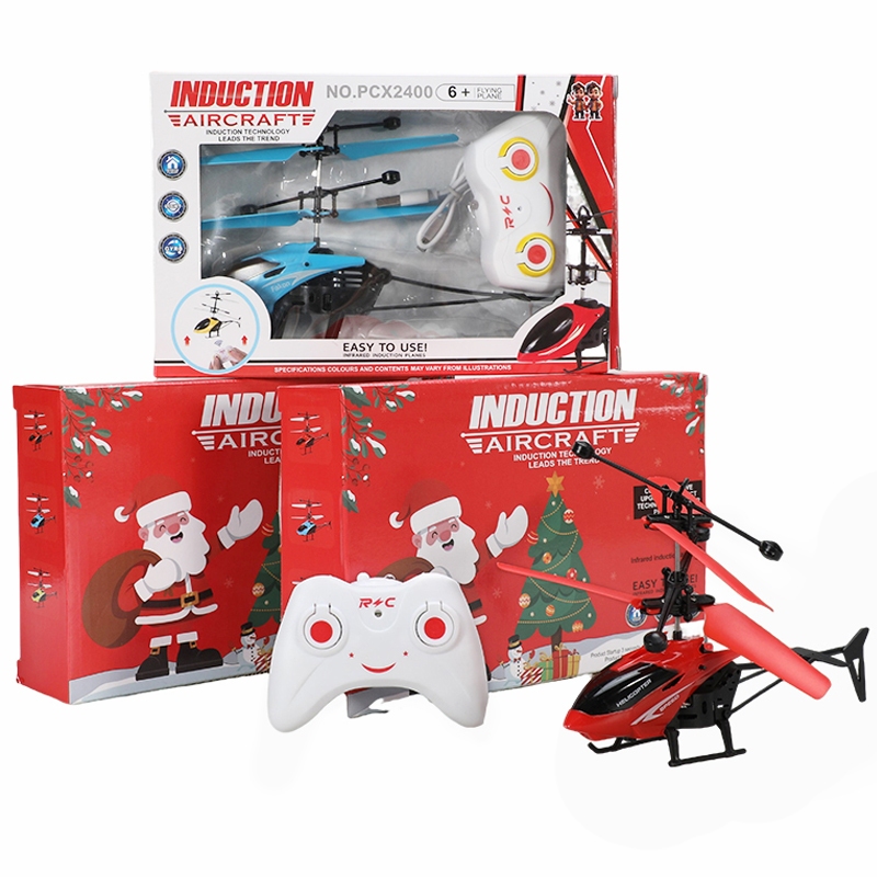 Christmas Gift Children's toys Radio-controlled helicopter sensor ...