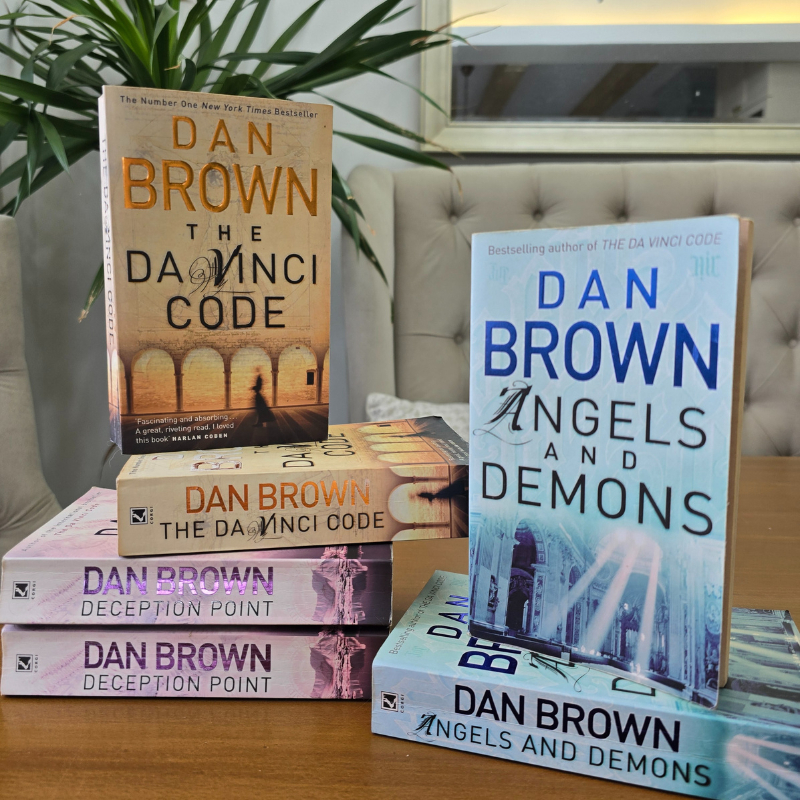 Dan Brown Novels - The DaVinci Code, Angels & Demons, & more ...