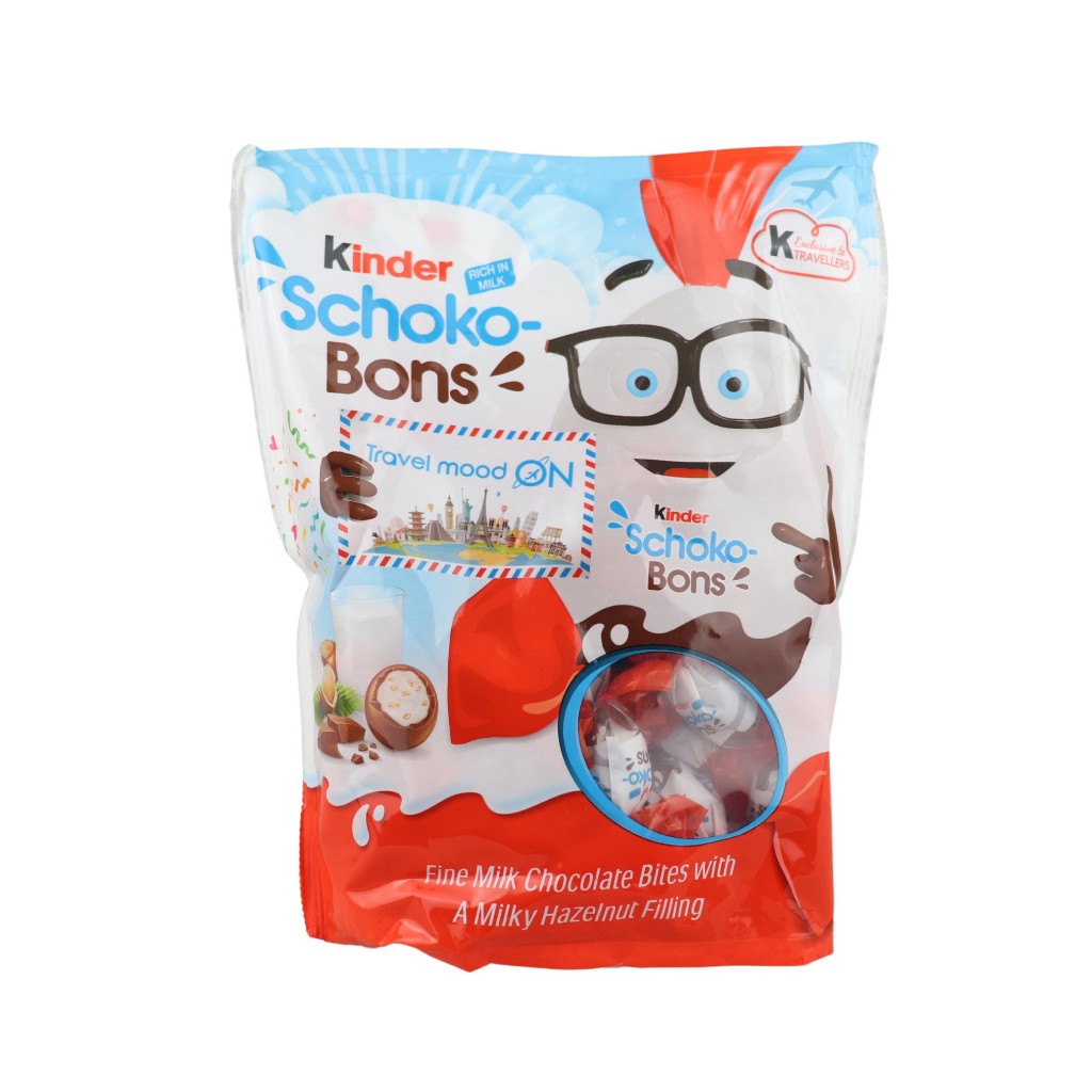 Kinder Schoko-Bons 320g - Creamy Hazelnut Filled Individually Wrapped ...