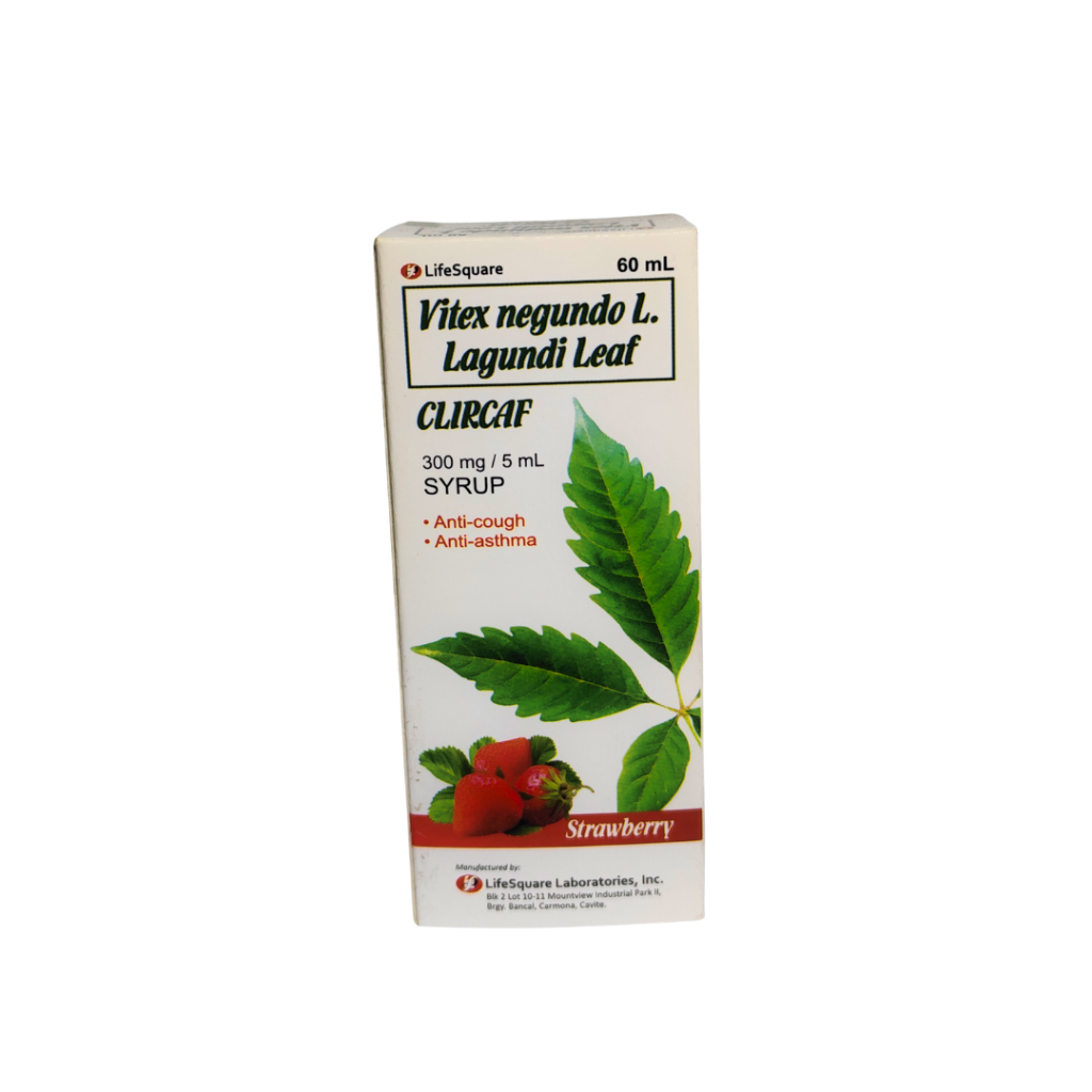 Vitex Negundo L. Lagundi Leaf (Clircaf) 300mg/5ml | Shopee Philippines