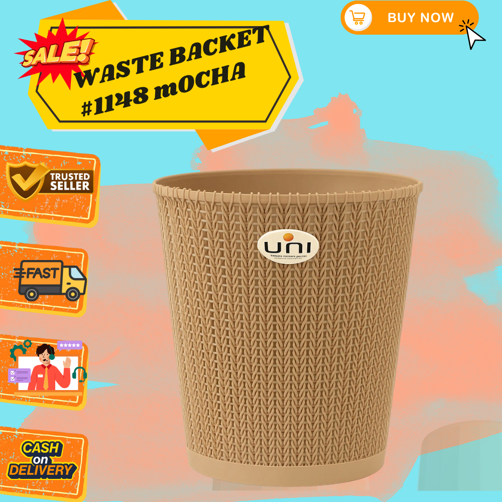 Waste Bin Dust Bin Basket Tapunan Lagayan ng Basura Plastic Trash Can ...