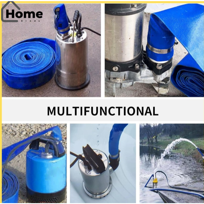 [Ready Stock] Drainage Hose 2/3/4 Inch PVC Flexible Submersible Pump ...