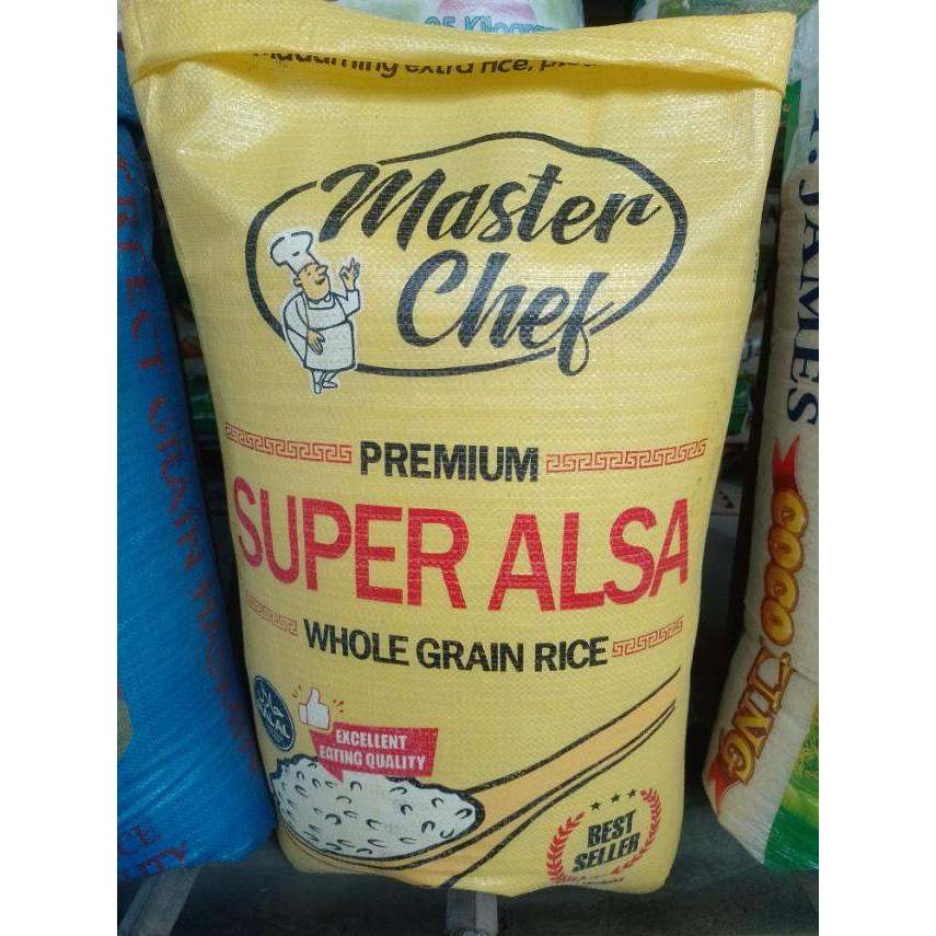MASTER CHEF SUPER ALSA RICE 25kg | Shopee Philippines