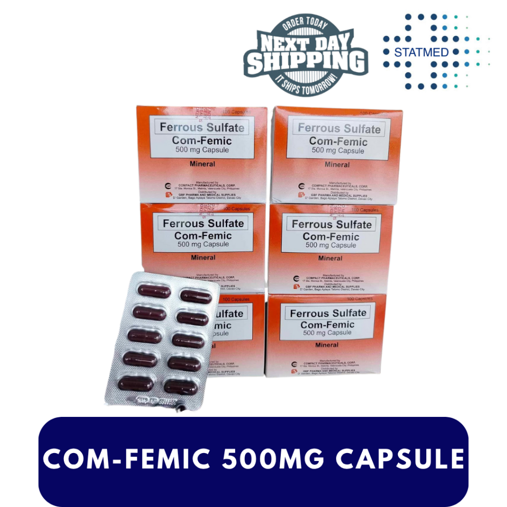 Shop ferrous sulfate capsule for Sale on Shopee Philippines