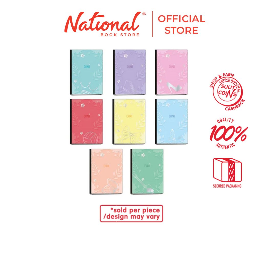 STERLING X BINI Binder Notebook 8 Dividers 128 Sheets 4D Blind | Shopee ...