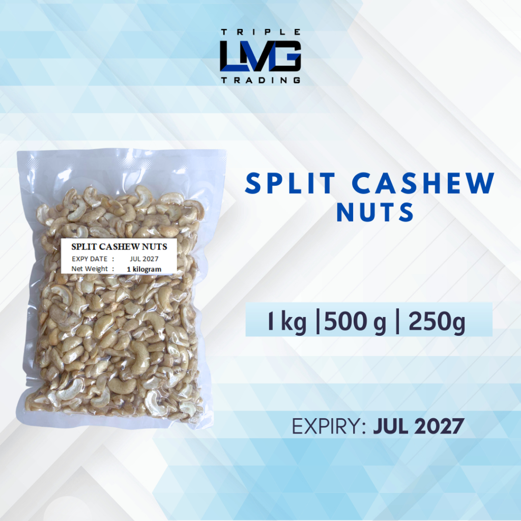 Raw Split Cashew Nuts 1kg | 500g | 250g | Shopee Philippines