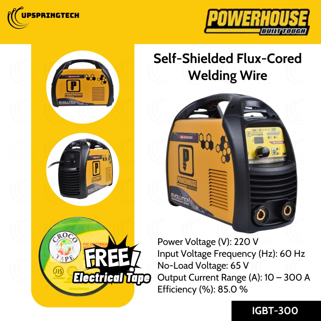 Powerhouse 300 A Inverter Welding Machine IGBT-300 – 100% Copper Heavy ...