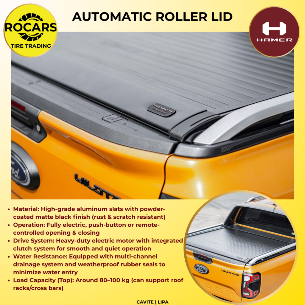 Hamer Automatic Roller Lid | Shopee Philippines