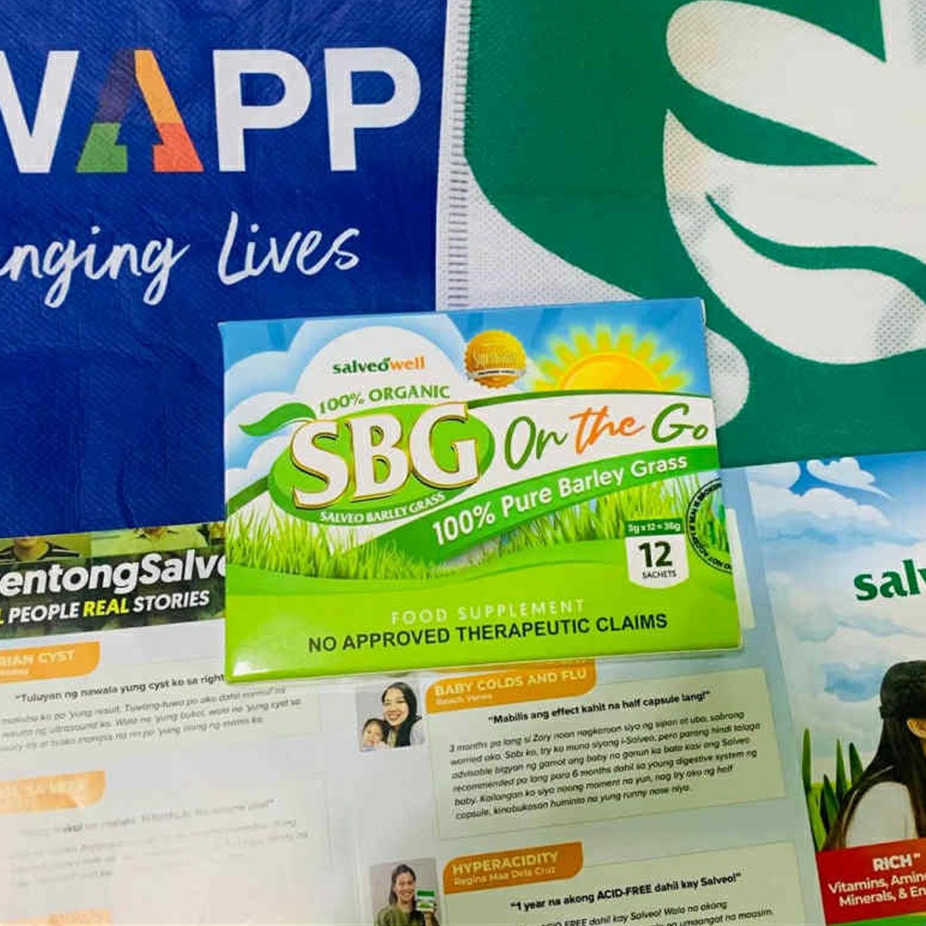 SBG Powder On The Go | 12 Sachets | 3grams per sachet | Shopee Philippines