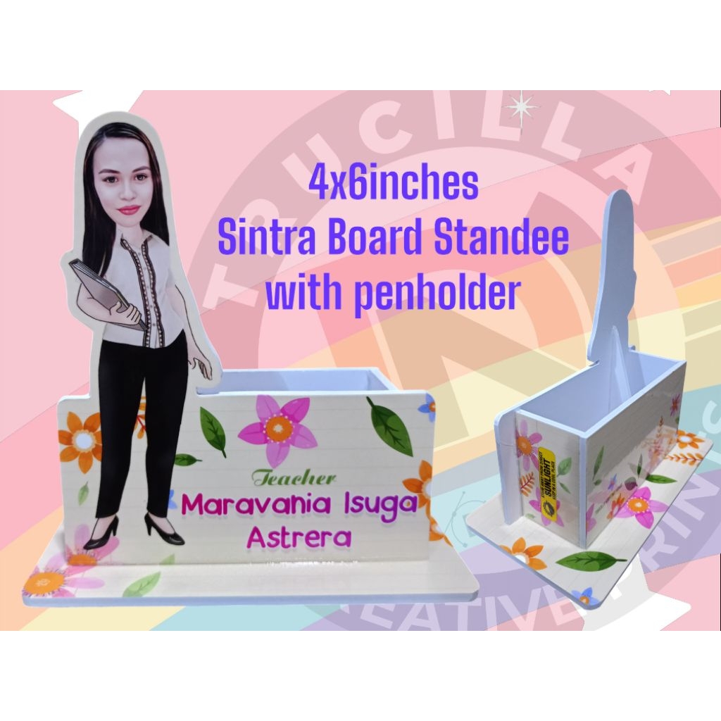 Personalized Table top Sintra Board Standee 6inches | Shopee Philippines