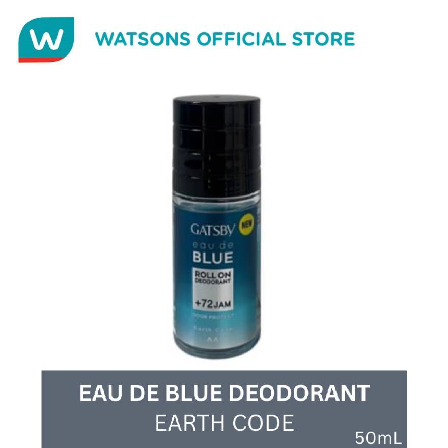 GATSBY Eau De Blue Deodorant Earth Code 50ml | Shopee Philippines