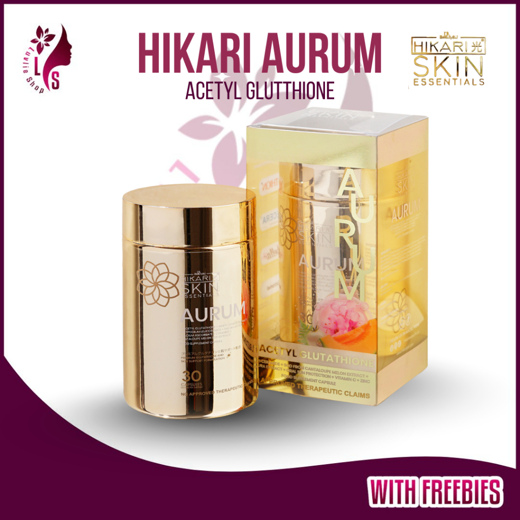 Hikari Aurum S-Acetyl Glutathione 30caps with Emothion, Komecera ...