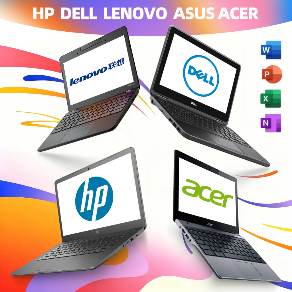 [Used]Mixed Brand Chromebook | Chrome OS and Windos | CPU Celeron | 11. ...