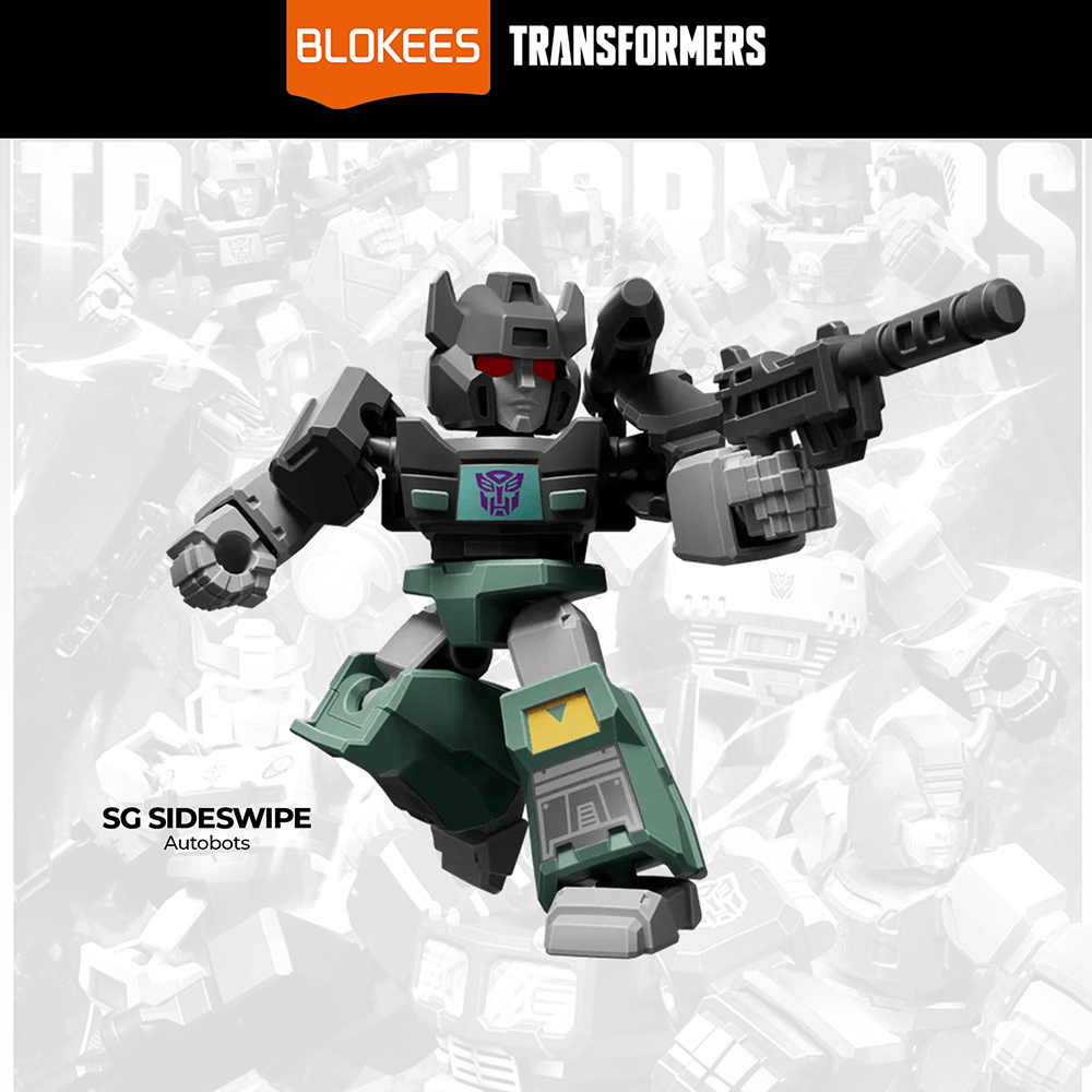 PP Blokees SG Sideswipe Transformers Galaxy Defender Version 01 Mini ...