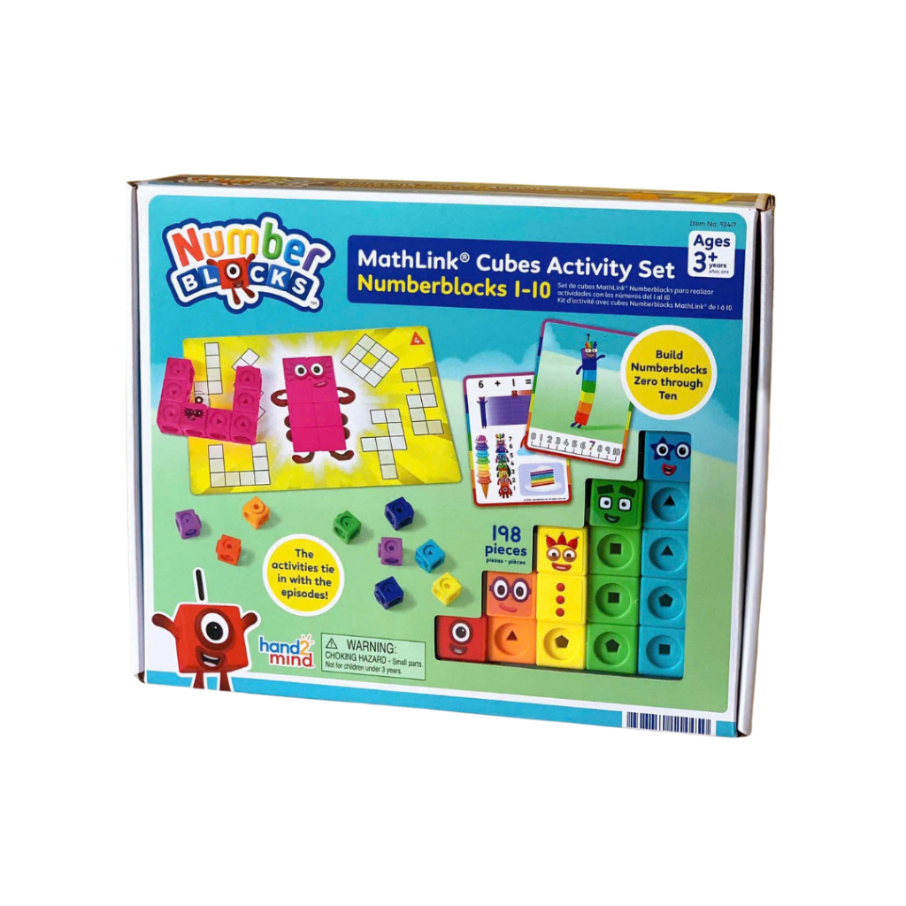 Hand2mind MathLink Cubes Numberblocks 1-10 Activity Set | Shopee ...