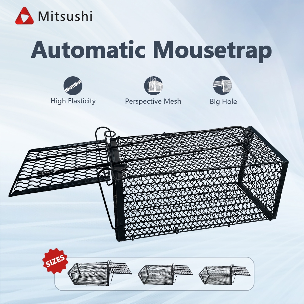 Mitsushi Rat traps Super sturdy rodent traps With safety lock and High ...