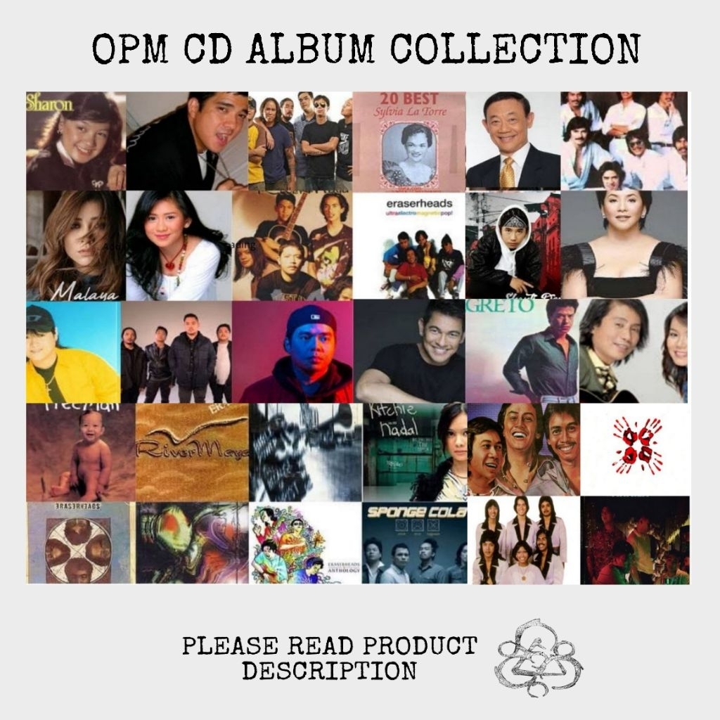 OPM FILIPINO ALBUM COLLECTION CD | Shopee Philippines