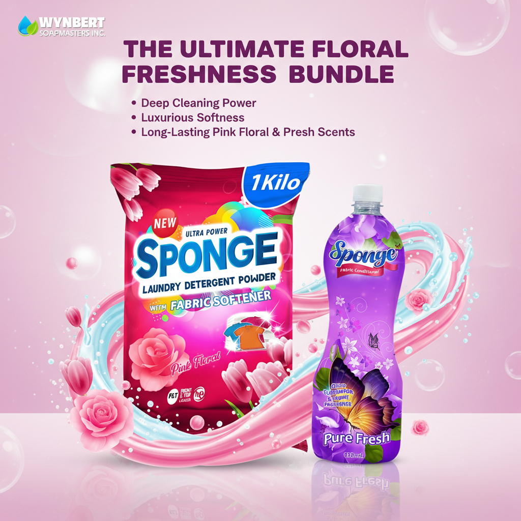 SPONGE Detergent and Fabcon Bundle | Shopee Philippines