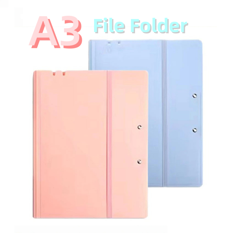 Exam Paper Storage Clip/Multifunction Strap Design A3 File Folder/A3 ...