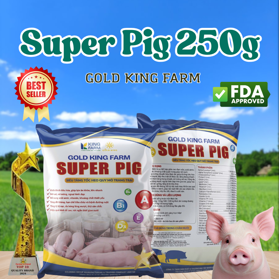 SUPER PIG 250g – Fertilizer & Vitamin Supplement for Pigs | Fast Growth ...