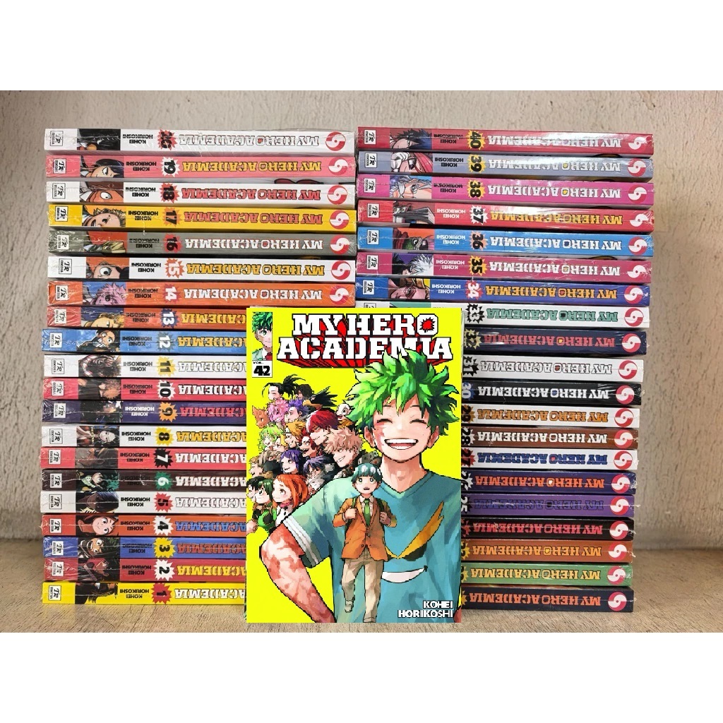 MY HERO ACADEMIA ENGLISH VERSION MANGA / COMIC BOOK VOL 01 - 42 (FULL ...