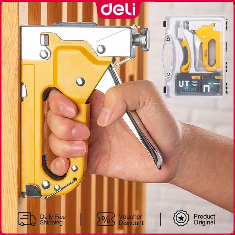 Deli 3in1 Nail Driving Gun Set With 2000 nails for each of the three ...