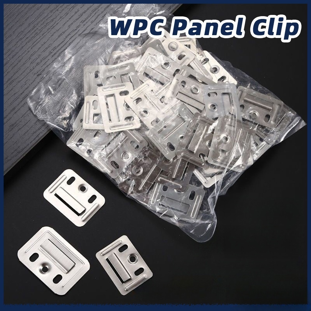 1200/2400Pcs Bulk WPC Clips | Metal/PVC Fluted Cladding | Super Value ...