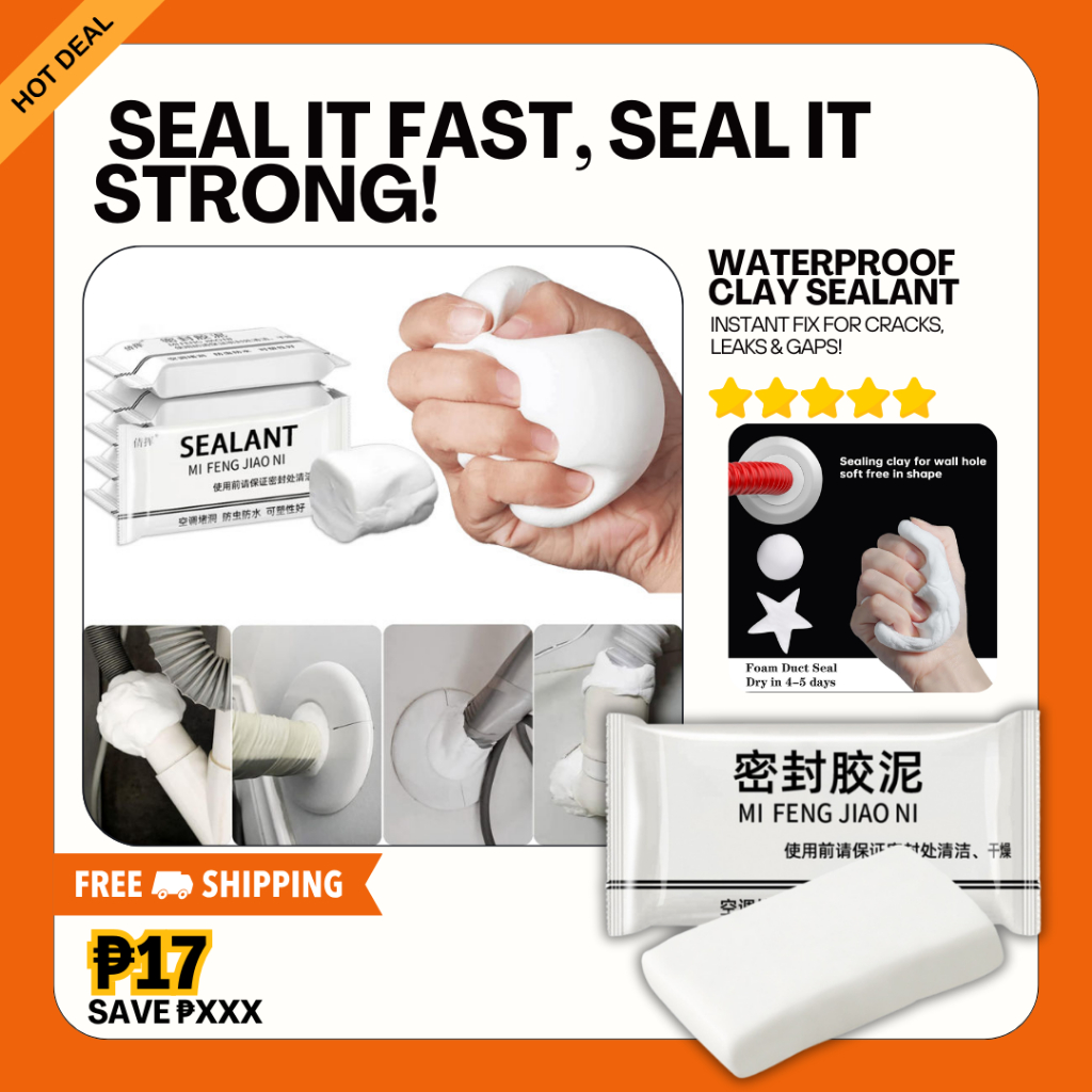 Mi Feng Jiao Ni Clay Sealant 20g | Super Strong Seal, Waterproof Repair ...