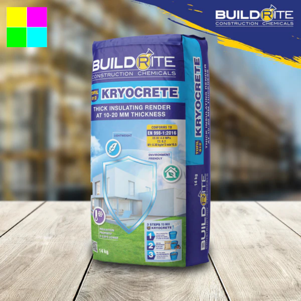 Buildrite Tofil 812 Kryocrete (0.015 cbm) Ready Mix Insulating Plaster ...