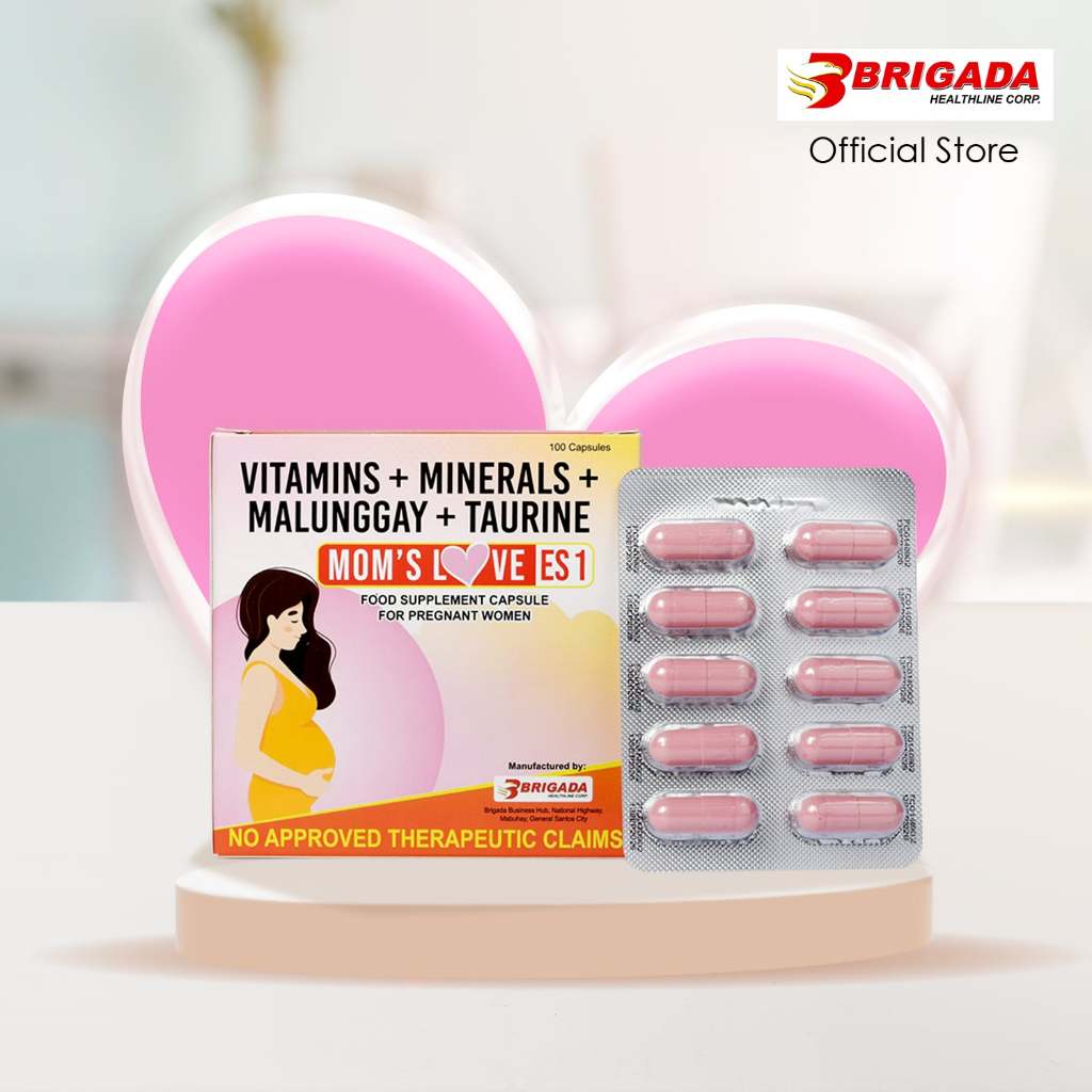 Mom's Love Food Supplement Capsule 100 Capsules | Shopee Philippines