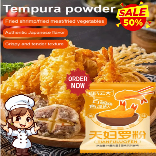 CRISPY SEASONING TEMPURA BATTER - Lazy Seasoning Tempura Batter Mix For ...