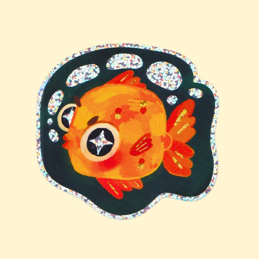Star Fish Premium Sparkly Sticker | Shopee Philippines