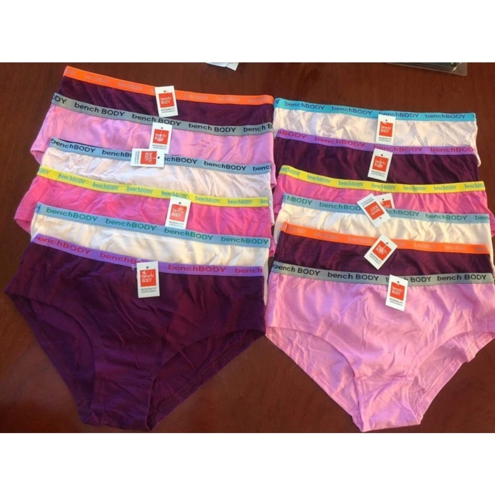 12/6 PCS PANTY BENCH PLAIN COTTON GOOD QUALITY | Shopee Philippines