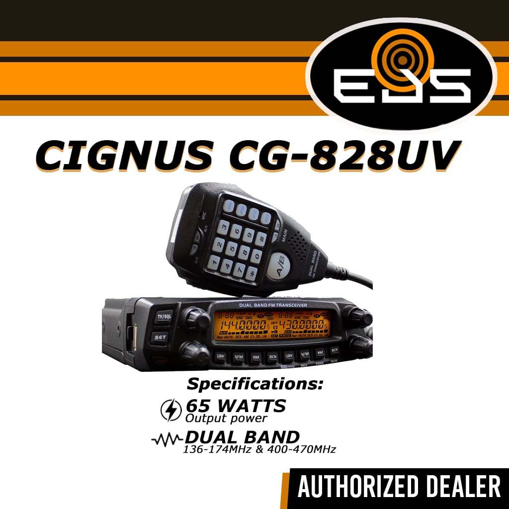 CIGNUS CG828 DUAL BAND BASE RADIO ( CROSSBAND REPEATER READY) | Shopee ...