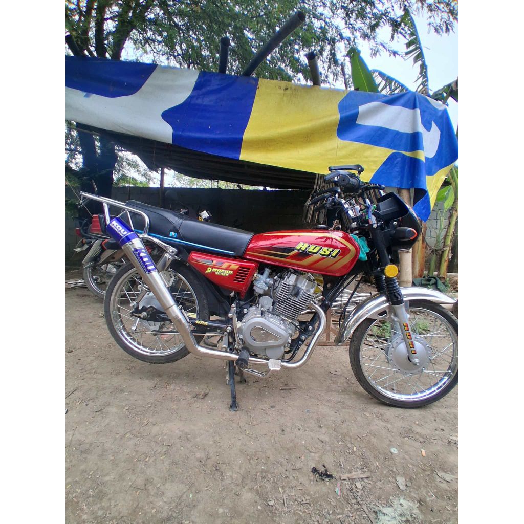 SUPER OPEN PIPE PANTRA CONICAL for tmx125/155, rusi125/150, racal, euro ...